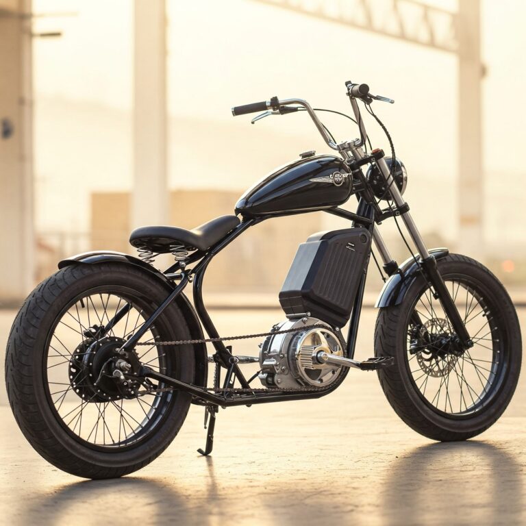 Spannende Elektro Bike Chopper Ebenbild